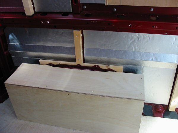 Deep Red - A self-build motorhome - insulation